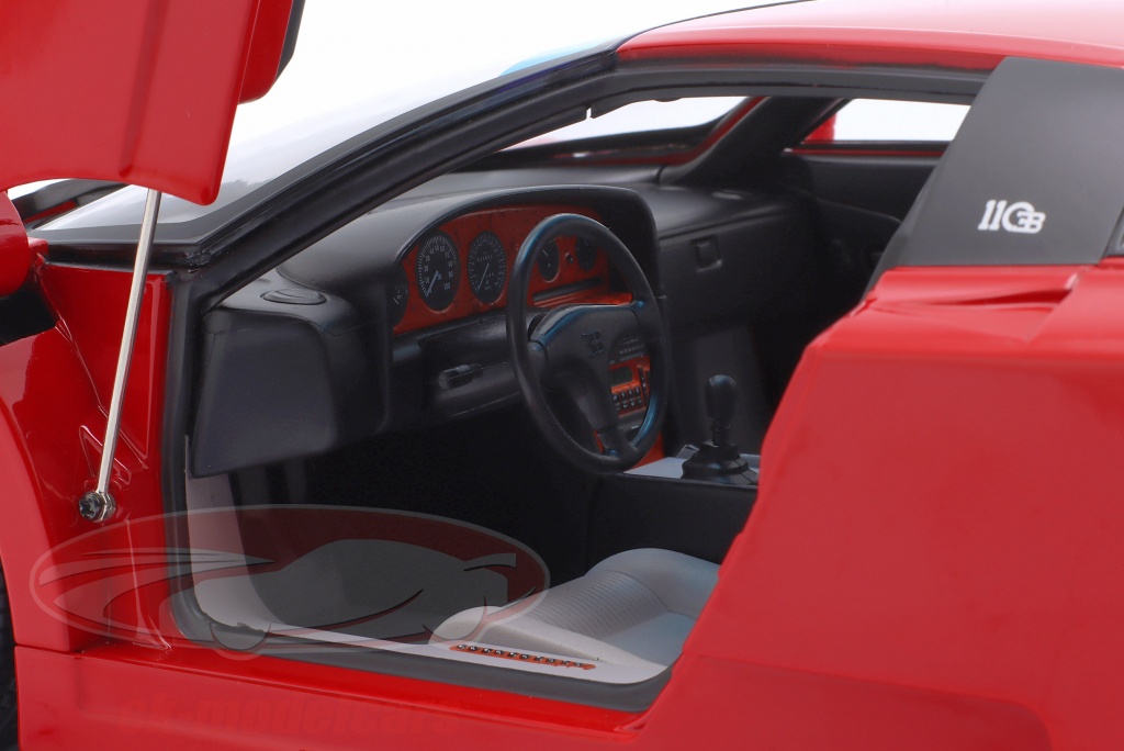 KK-Scale 1:12 Bugatti EB110 year 1991 red KKDC120133 model car ...