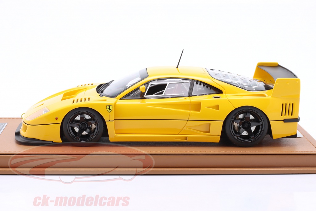 Tecnomodel 1:18 Ferrari F40 LM Presse-Version 1996 Modena gelb TM18-286O Modellauto TM18-286O