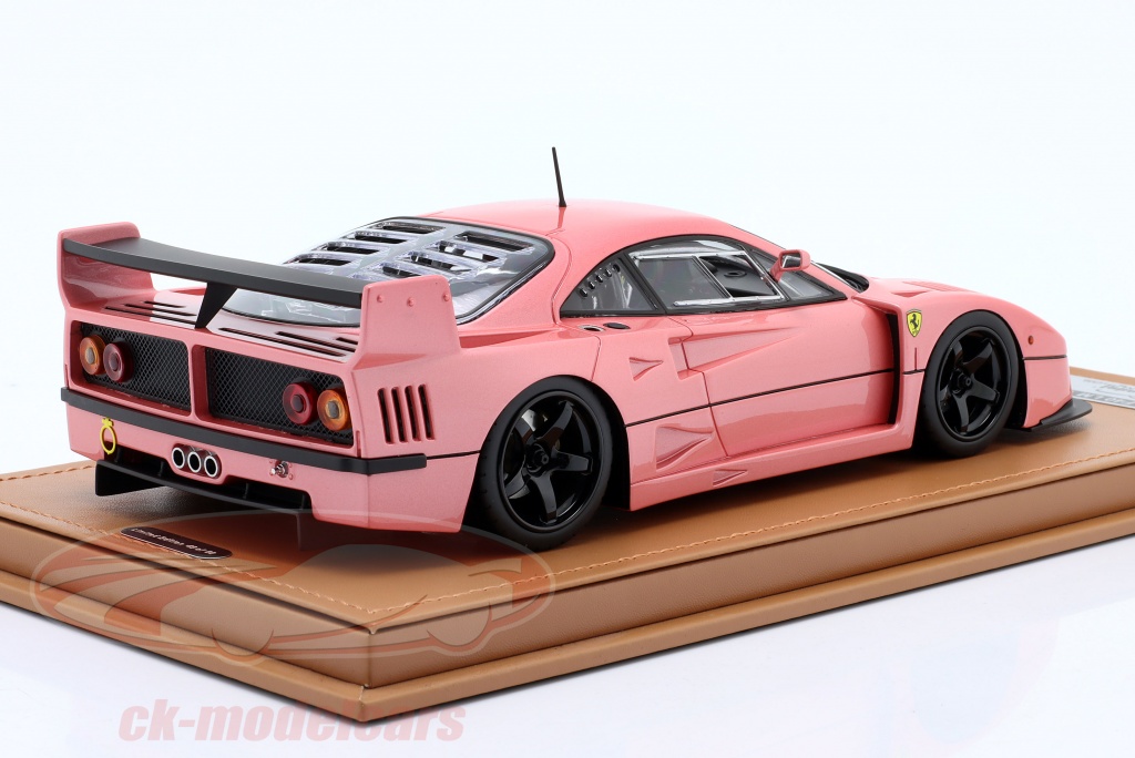 Tecnomodel 1:18 Ferrari F40 LM プレス バージョン 1996 ピンク メタリックな TM18-286Q モデル ...