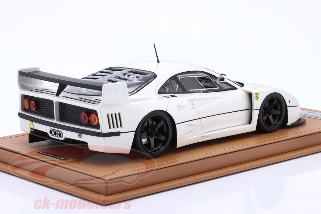Tecnomodel 1:18 Ferrari F40 LM プレス バージョン 1996 白 メタリックな TM18-286R モデル 車 ...