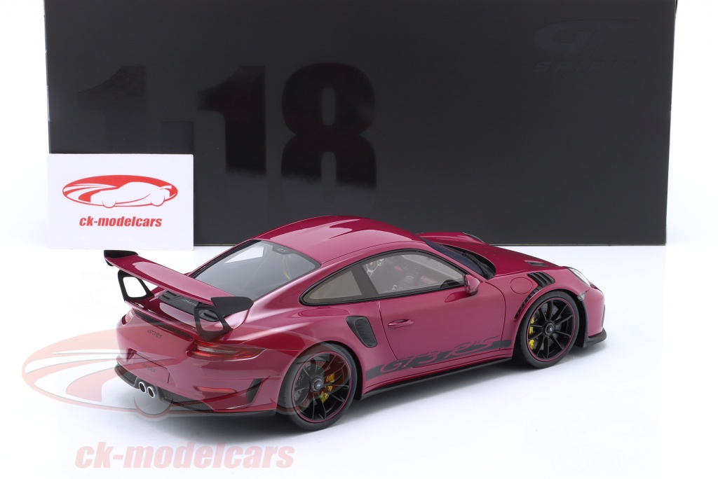GT-SPIRIT 1:18 Porsche 911 (991 II) GT3 RS year 2019 star ruby GT911 ...