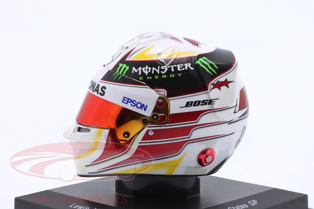 Spark 1:5 L. Hamilton Mercedes-AMG Petronas #44 USA GP Formula 1 World ...