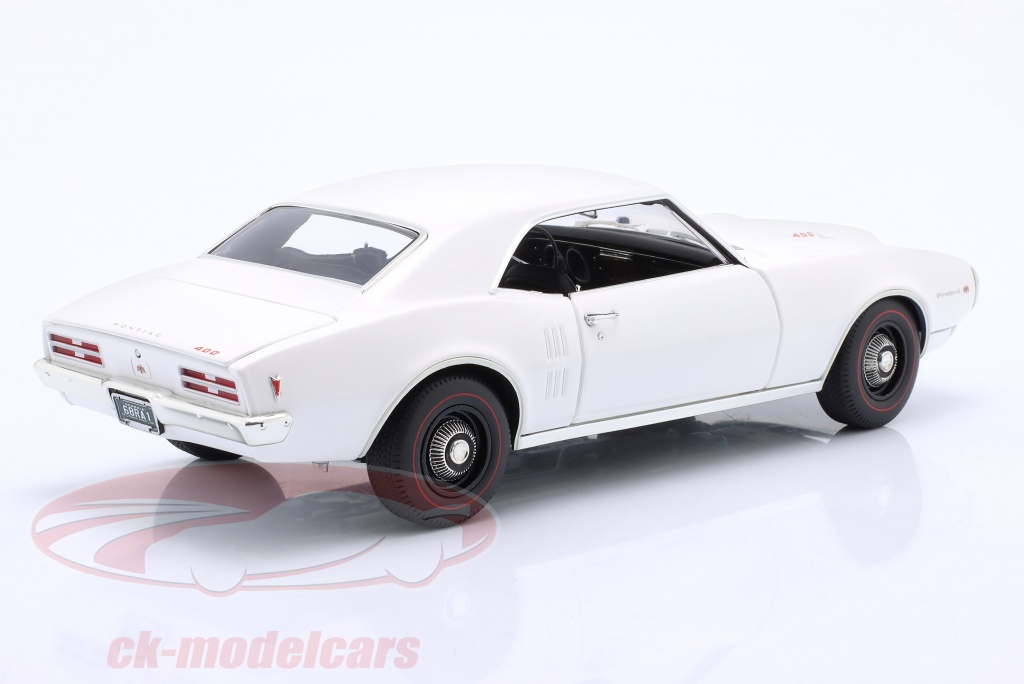GMP 1:18 Pontiac Firebird First Ram Air II 建造年份 1968 白色的 A1805220 模型 汽车 ...