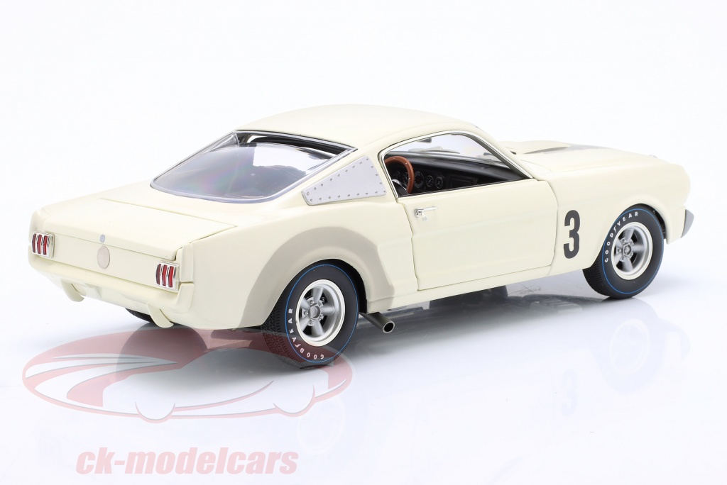 GMP 1:18 Shelby GT350R Prototype Baujahr 1965 weiß A1801878 Modellauto ...