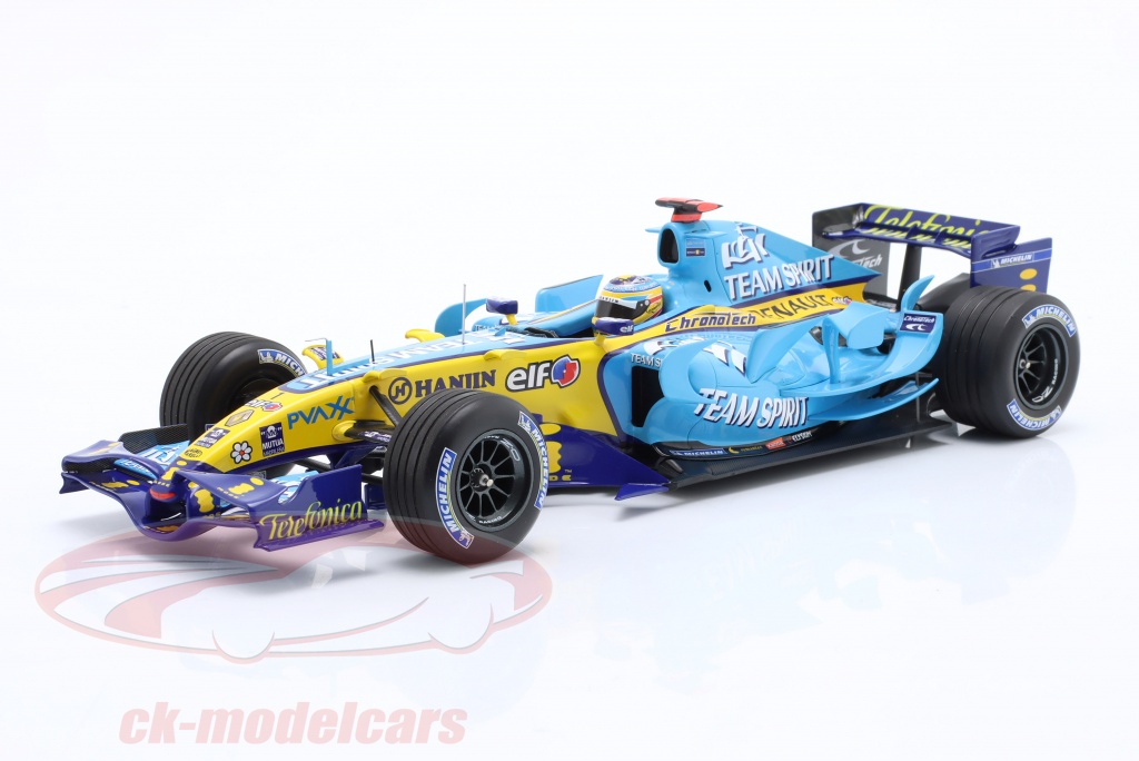 Minichamps 1:18 Fernando Alonso Renault R26 #1 2ème Brésil GP formule 1 ...