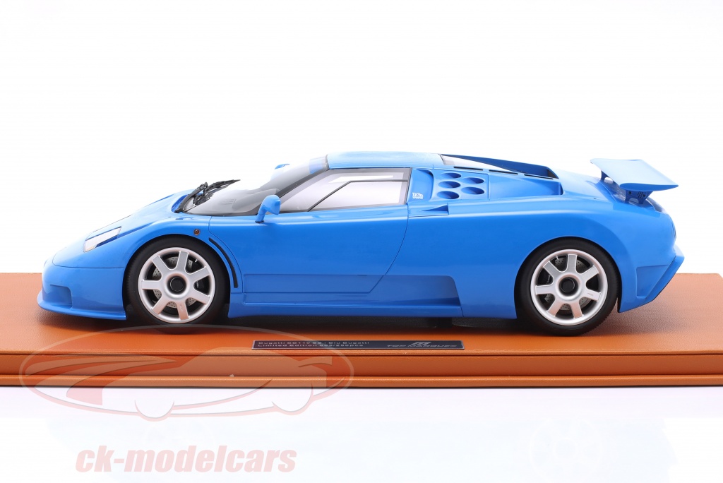 TopMarques 1:12 Bugatti EB110 SS Año de construcción 1994 azul TM12-42A ...