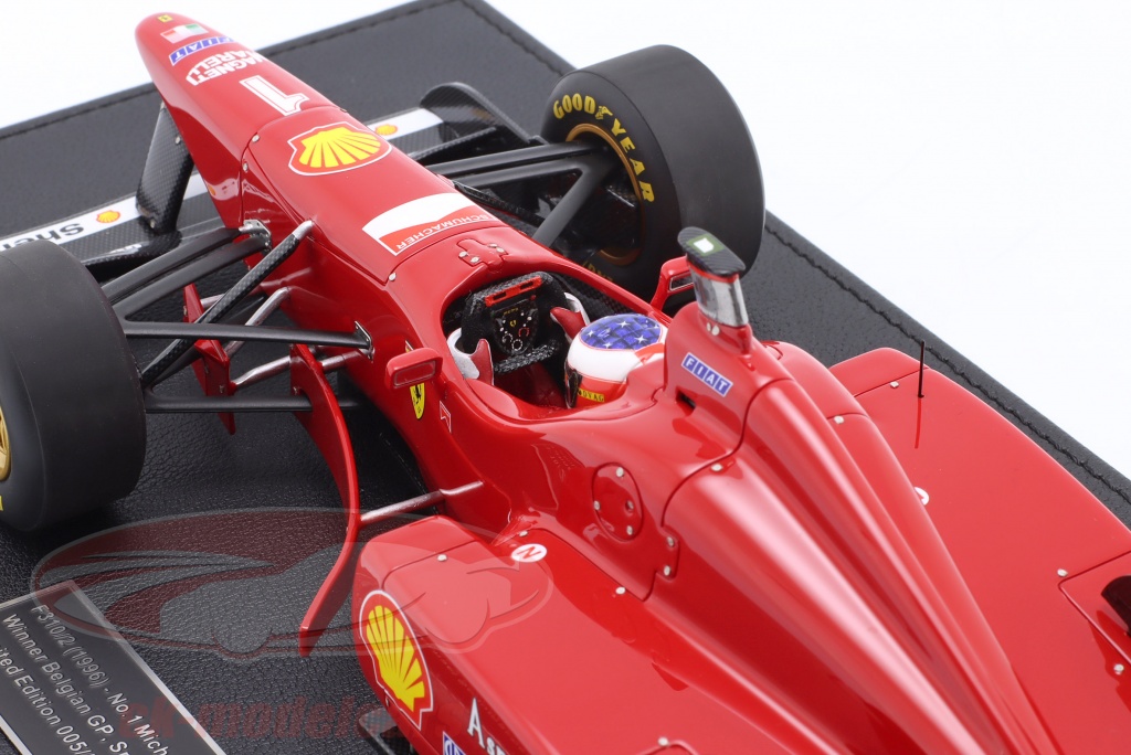 GP Replicas 1:18 M. Schumacher Ferrari F310 #1 Winner Belgian GP ...