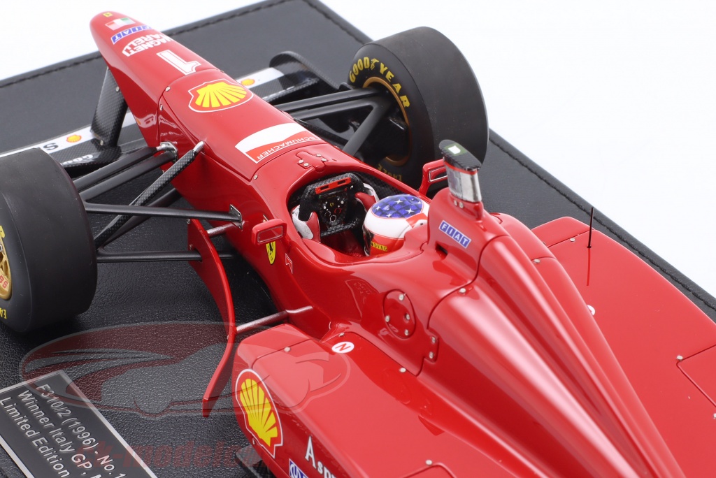 GP Replicas 1:18 M. Schumacher Ferrari F310 #1 Sieger Italien GP Formel ...