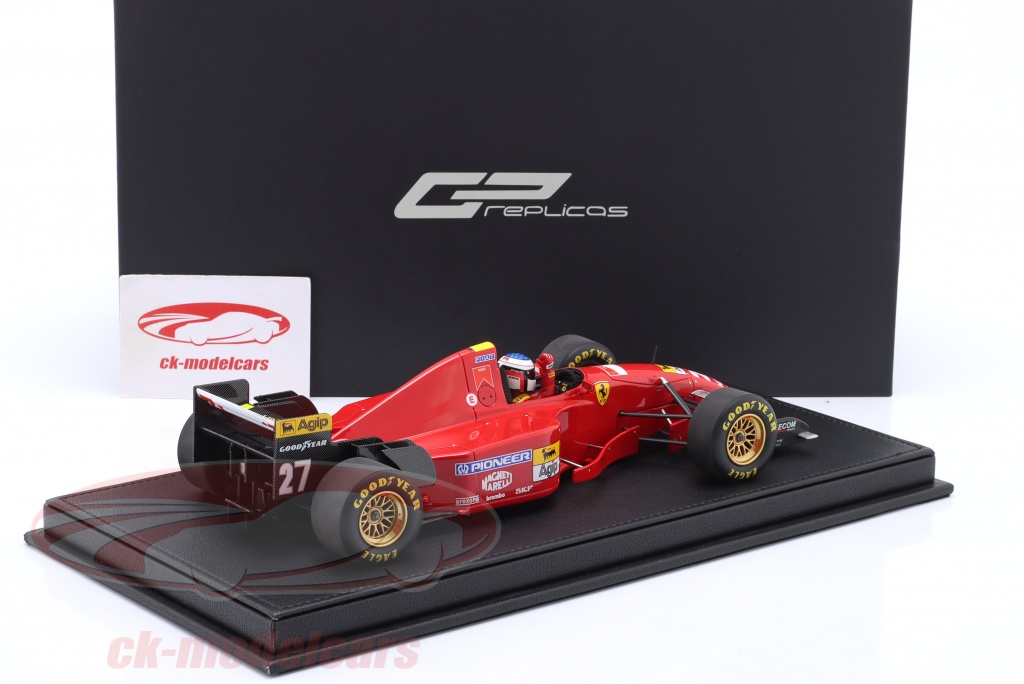 GP Replicas 1:18 Jean Alesi Ferrari 412T2 #27 Sieger Kanada GP Formel 1 1995 GP048CWD Modellauto ...