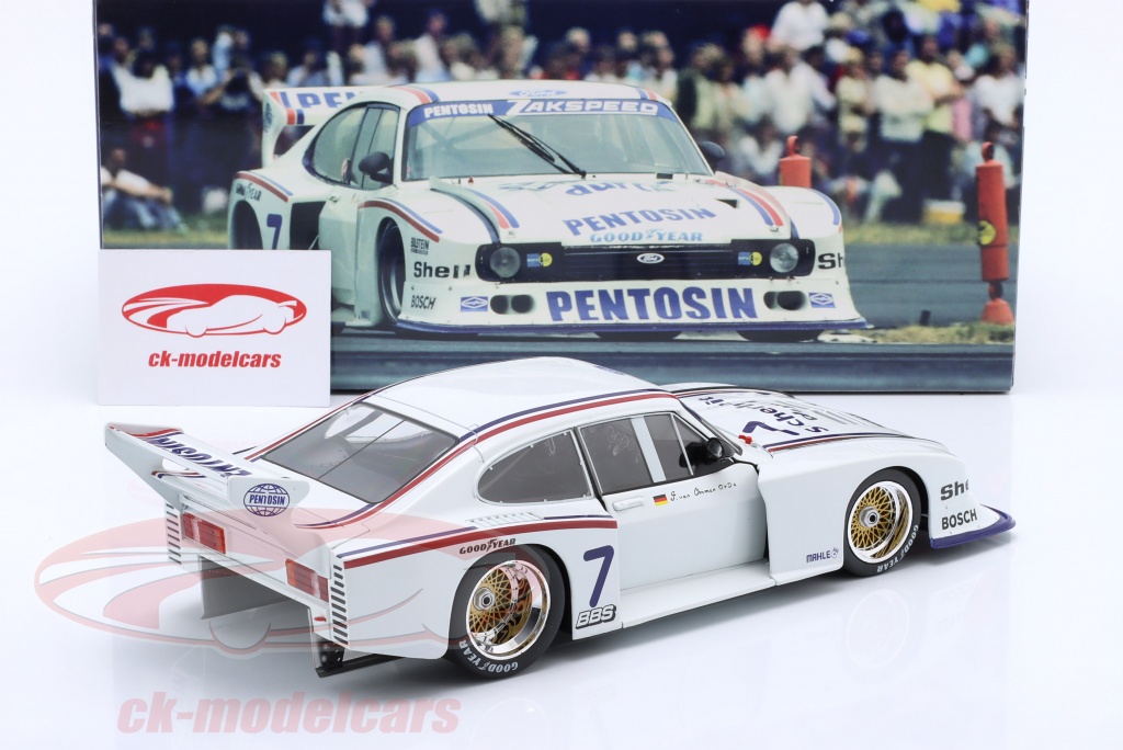 WERK83 1:18 Zakspeed Ford Capri Turbo Gr.5 #7 DRM 1983 Jörg van Ommen ...