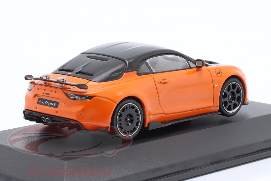Solido 1:43 Alpine A110 R year 2023 fire orange S4317202 model car ...