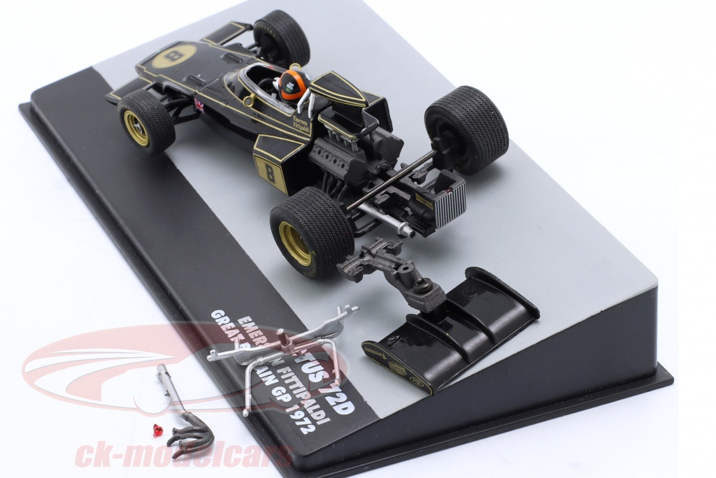 Altaya 1:43 lotus 72D #8 Winner Great Britain GP formula 1 1972 /2nd choice CK93307 (2.Wahl ...
