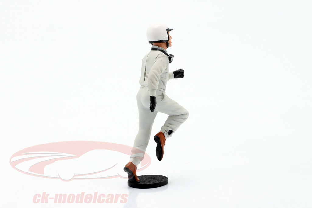 1:18 Driver figure white helmet LeMans start 1960s/1970s Years ...