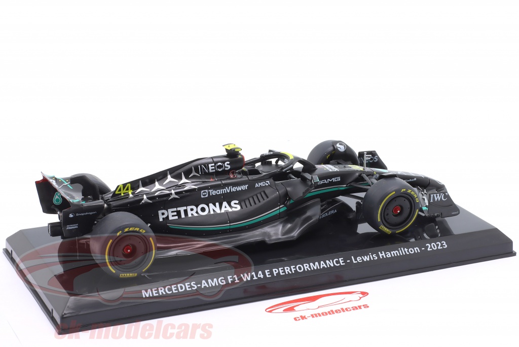 Premium Collectibles 1:24 Lewis Hamilton Mercedes-AMG F1 W14 #44 ...