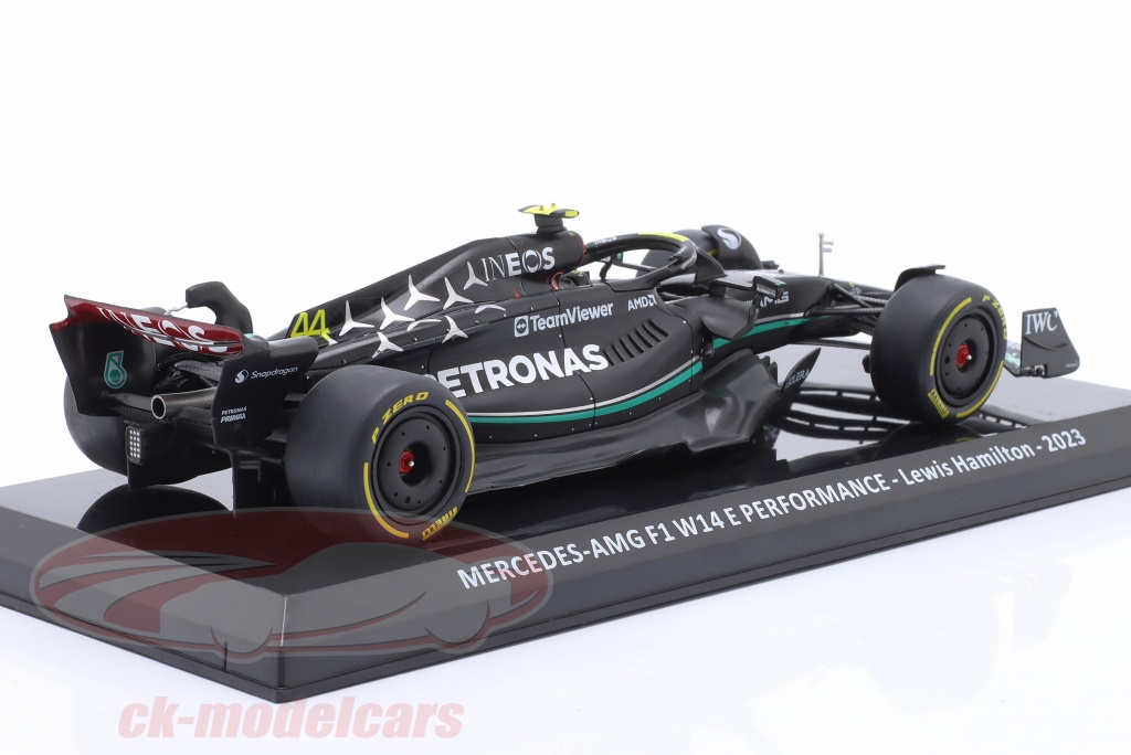 Premium Collectibles 1:24 Lewis Hamilton Mercedes-AMG F1 W14 #44 ...