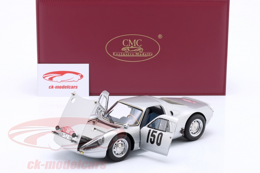 CMC 1:18 Porsche 904 Carrera GTS #150 2-й Rallye Monte Carlo 1965 ...