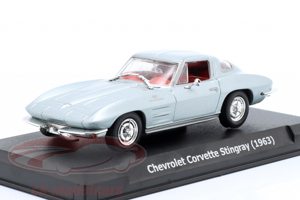 Altaya 1:43 Chevrolet Corvette Stingray Année de construction 1963 bleu ...