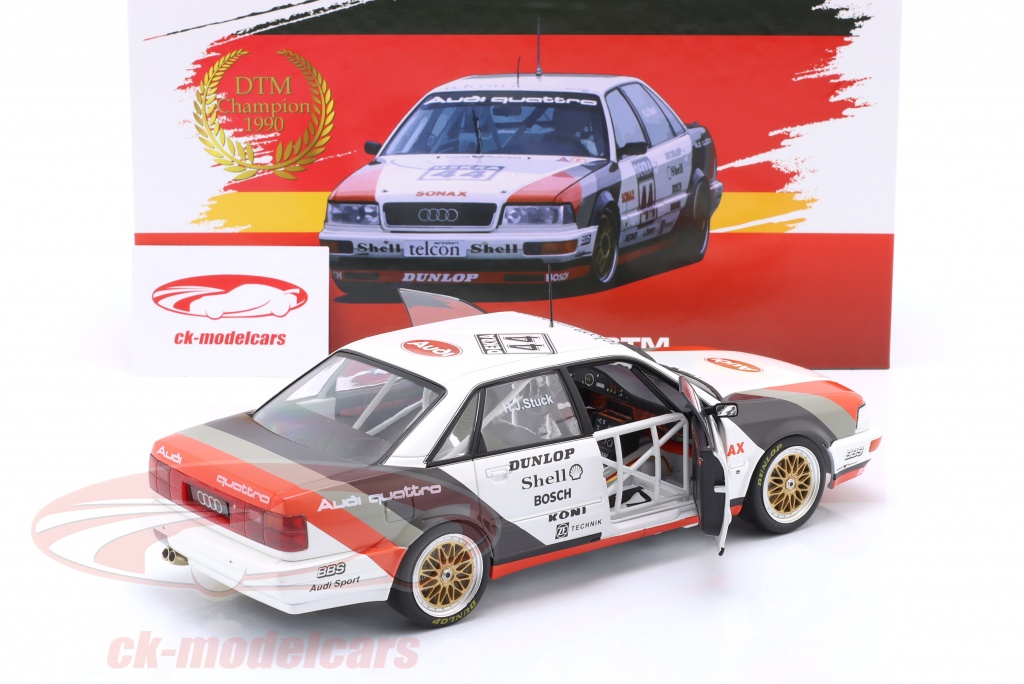 WERK83 1:18 Audi V8 Quattro #44 DTM Champion 1990 Hans-Joachim Stuck ...
