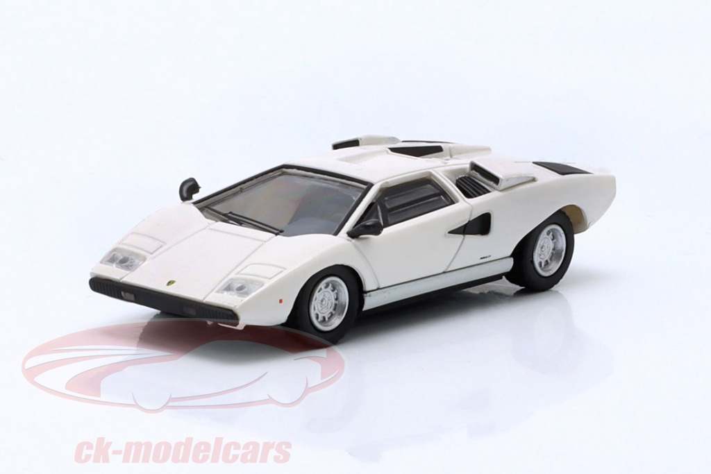 Minichamps 1:87 Lamborghini Countach LP 400 Baujahr 1974 weiß 870103122 ...
