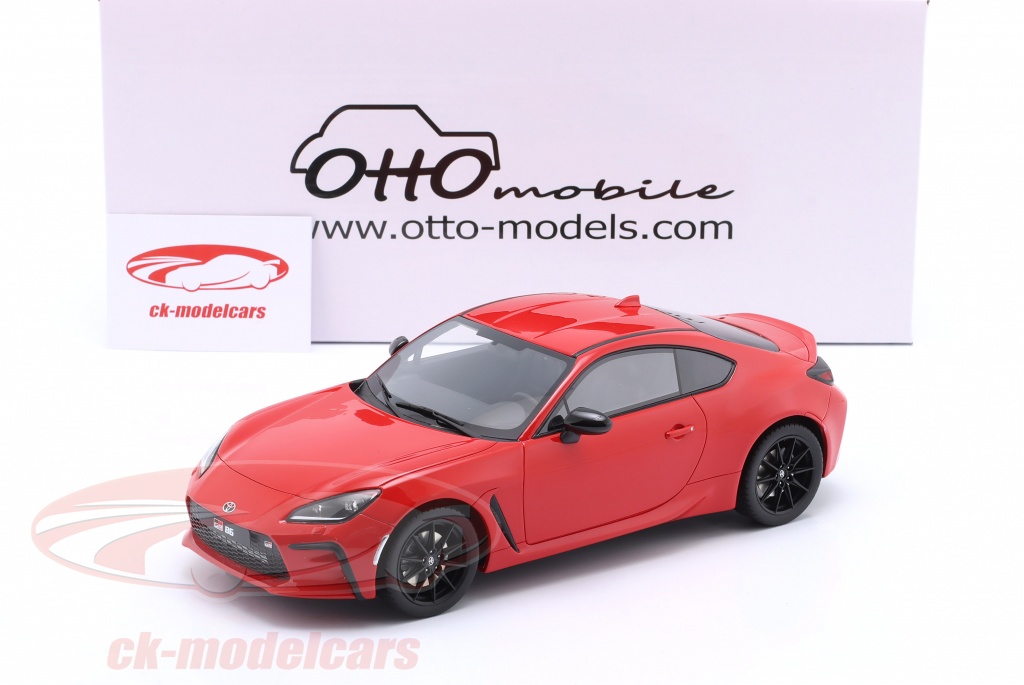 Ottomobile 1:18 Toyota GR86 Coupe year 2022 red OT470 model car OT470 9580010222735