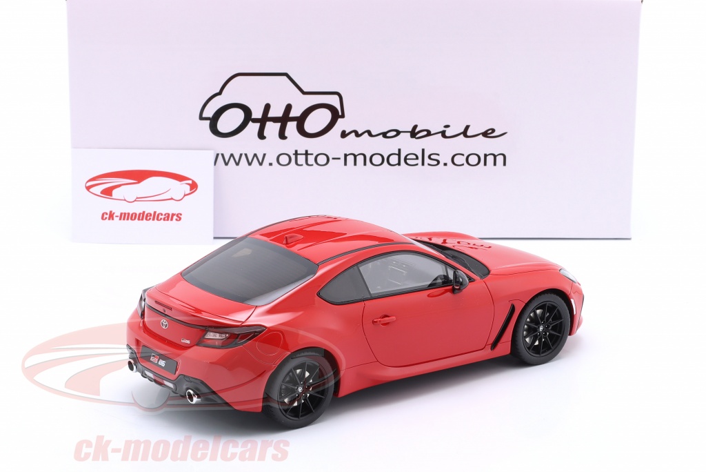 Ottomobile 1:18 Toyota GR86 Coupe 建設年 2022 赤 OT470 モデル 車 OT470 9580010222735