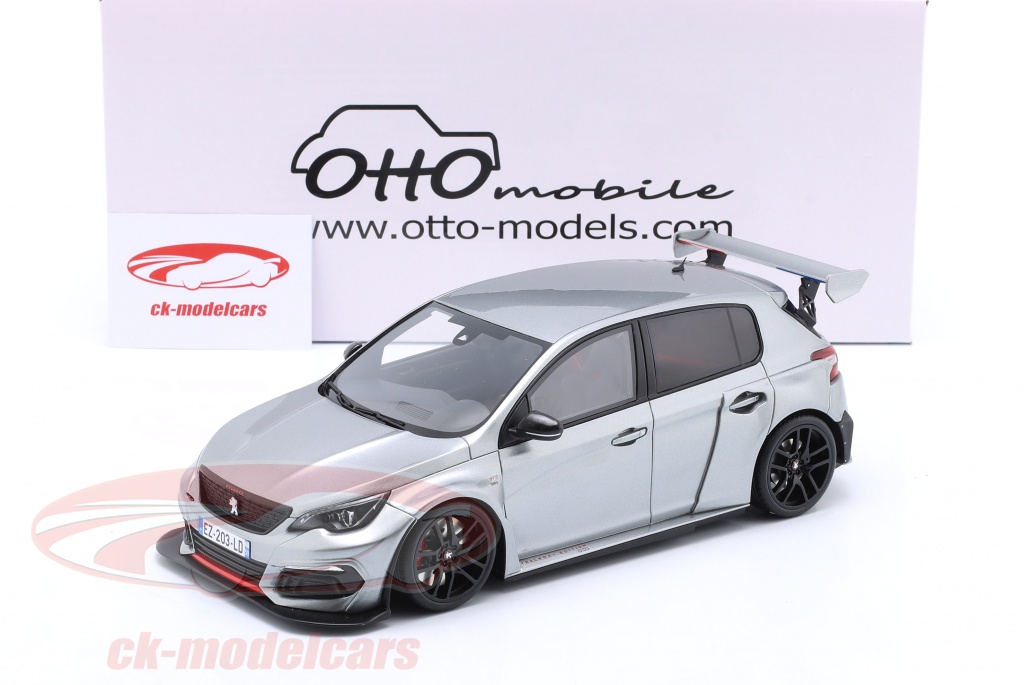 Ottomobile 1:18 Peugeot 308 RC BYFACTORY 2020 artense grau OT1055 Modellauto OT1055 9580010221226
