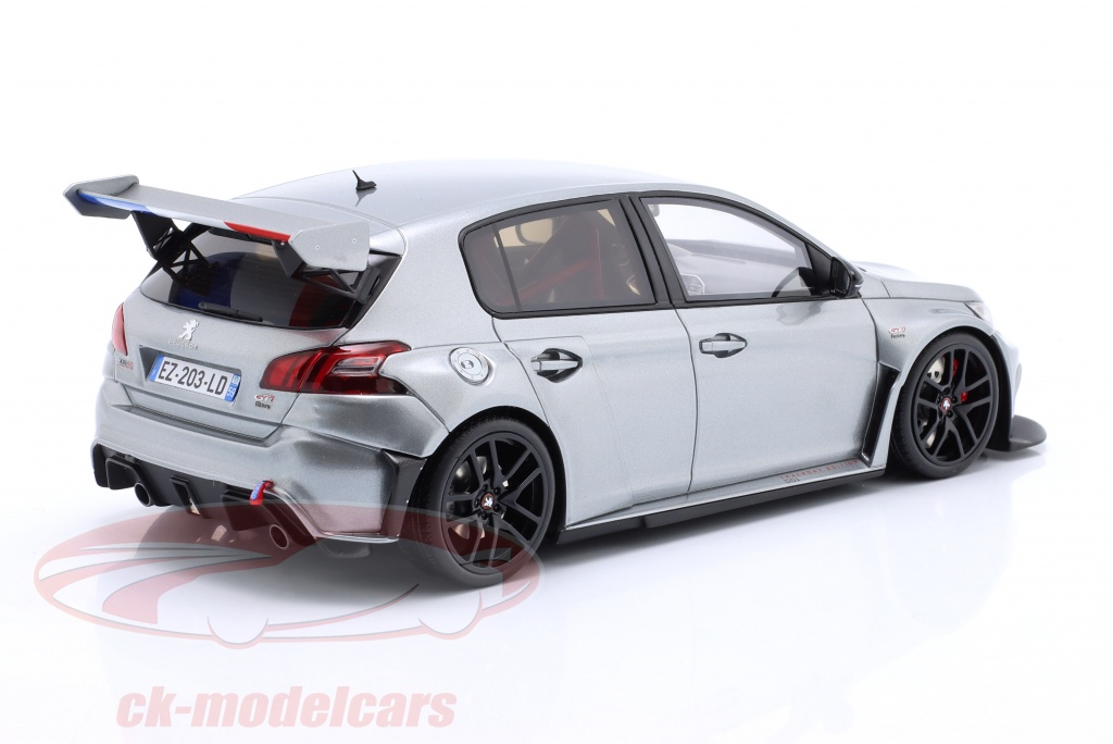 Ottomobile 1:18 Peugeot 308 RC BYFACTORY 2020 artense grey OT1055 model car OT1055 9580010221226