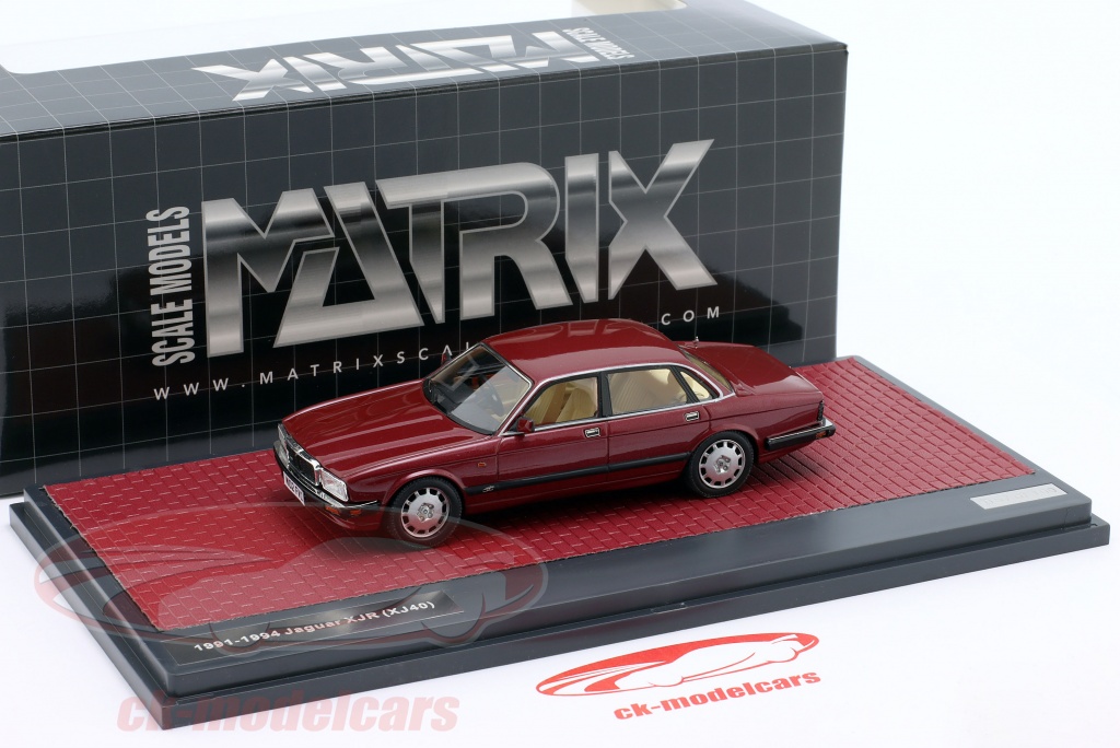 Matrix 1:43 Jaguar XJR (XJ40) Año de construcción 1990-1994 rojo oscuro ...
