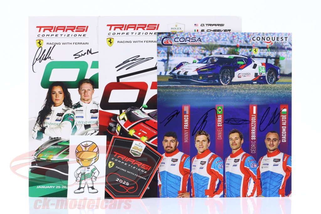 Fan-Set: Ferrari 296 GT3 24h Daytona 2025 CK93572 CK93572