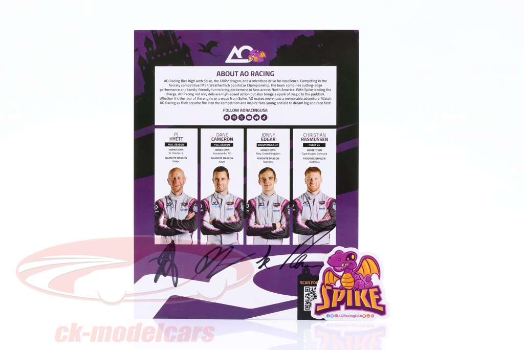 Fan-Set: Oreca 07 #99 24h Daytona 2025 SPIKE AO Racing CK93569 CK93569