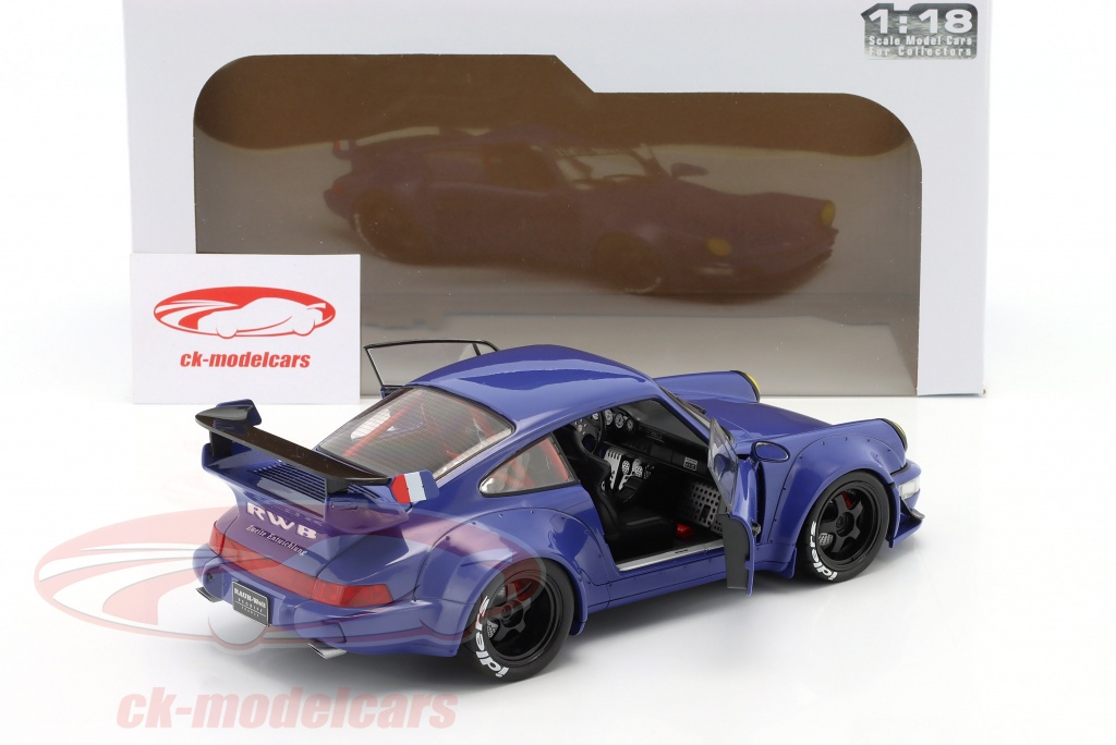 Solido 1:18 Porsche 911 (964) RWB Rauh-Welt Champagne year 2017 blue ...