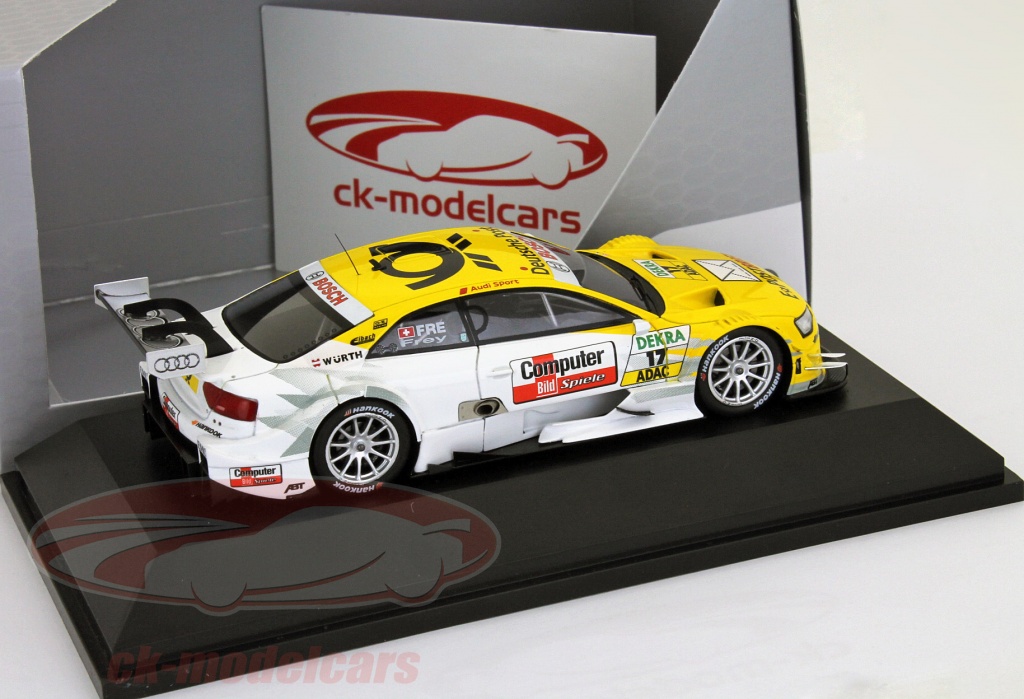 Spark 1:43 Rahal Frey Audi A5 N° 17 E-mail lettre DTM 2012 502.12.001 ...
