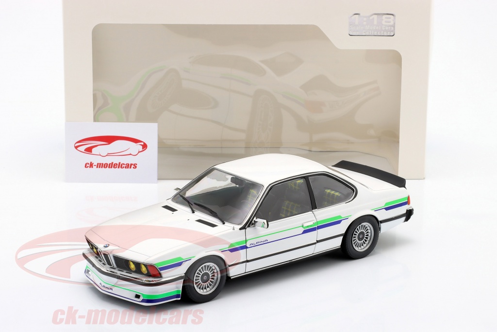 Solido 1:18 BMW Alpina B7 Turbo (E24) Baujahr 1984 weiß mit Dekor S1810303 Modellauto S1810303 ...