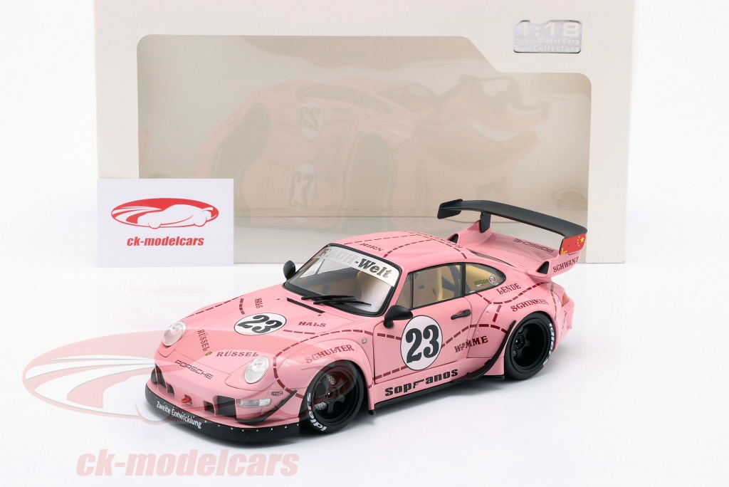Solido 1:18 Porsche 911 (993) RWB Rauh-Welt Sopranos Pink Pig 2020 pink ...