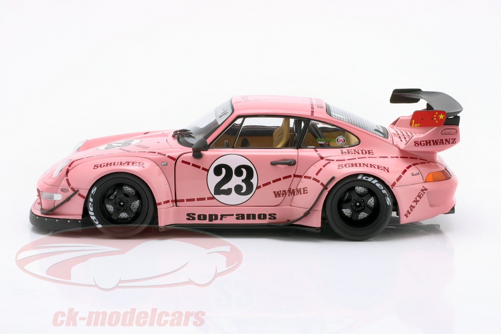 Solido 1:18 Porsche 911 (993) RWB Rauh-Welt Sopranos Pink Pig 2020 rosa ...