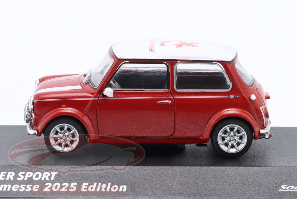 Solido 1:43 Mini Cooper Sport toy fair 2025 red / white CK93683 model ...