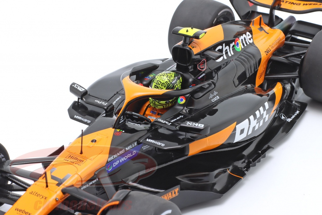 Solido 1:18 Lando Norris McLaren MCL38 #4 Winner Miami GP formula 1 2024 S1814201 model car ...