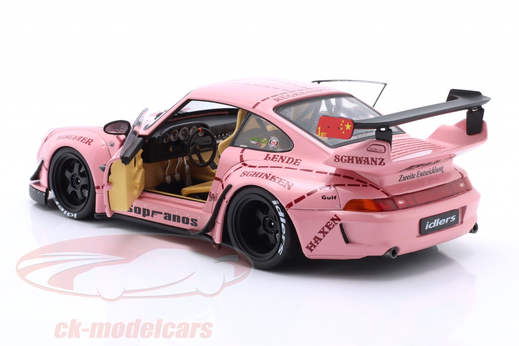 Solido 1:18 Porsche 911 (993) RWB Rauh-Welt Sopranos Pink Pig 2020 pink ...