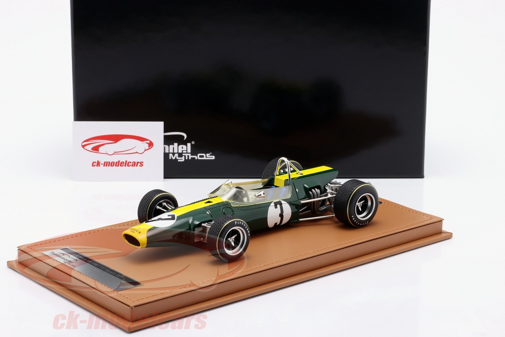 Tecnomodel 1:18 Jim Clark Lotus 48 #3 gagnant Espagne GP formule 2 1967 ...
