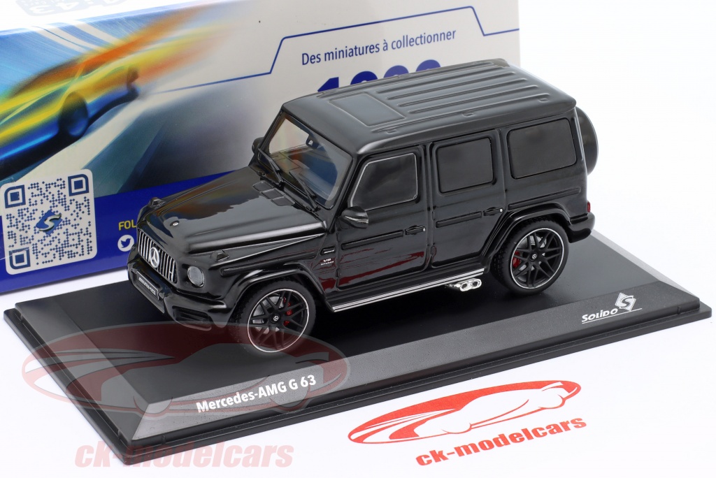Solido 1:43 Mercedes-Benz G63 AMG год постройки 2022 черный ...