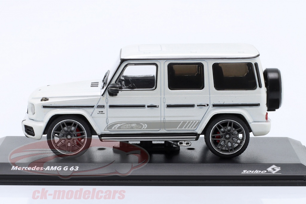 Solido 1:43 Mercedes-Benz G63 AMG year 2022 white S4316701 model car ...