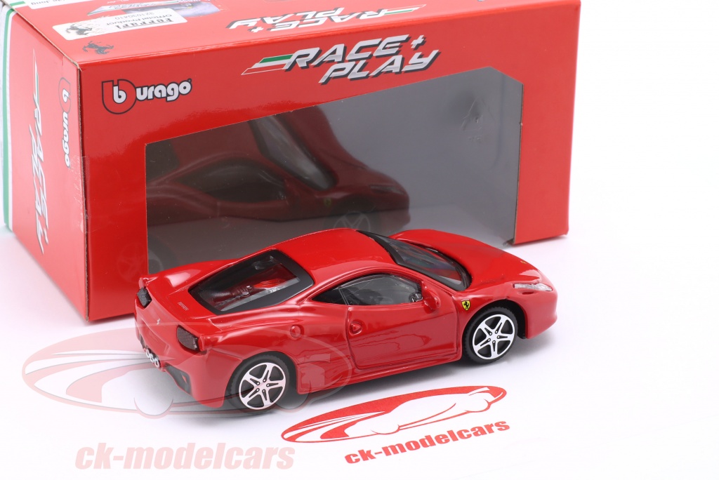 Bburago 1:43 Ferrari 458 Italia rot CK93802 Modellauto CK93802 18-31103