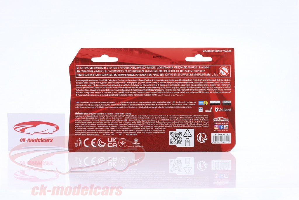 Majorette 1:64 3-Car Set Ford: F-150 Raptor & Mustang GT with Race ...