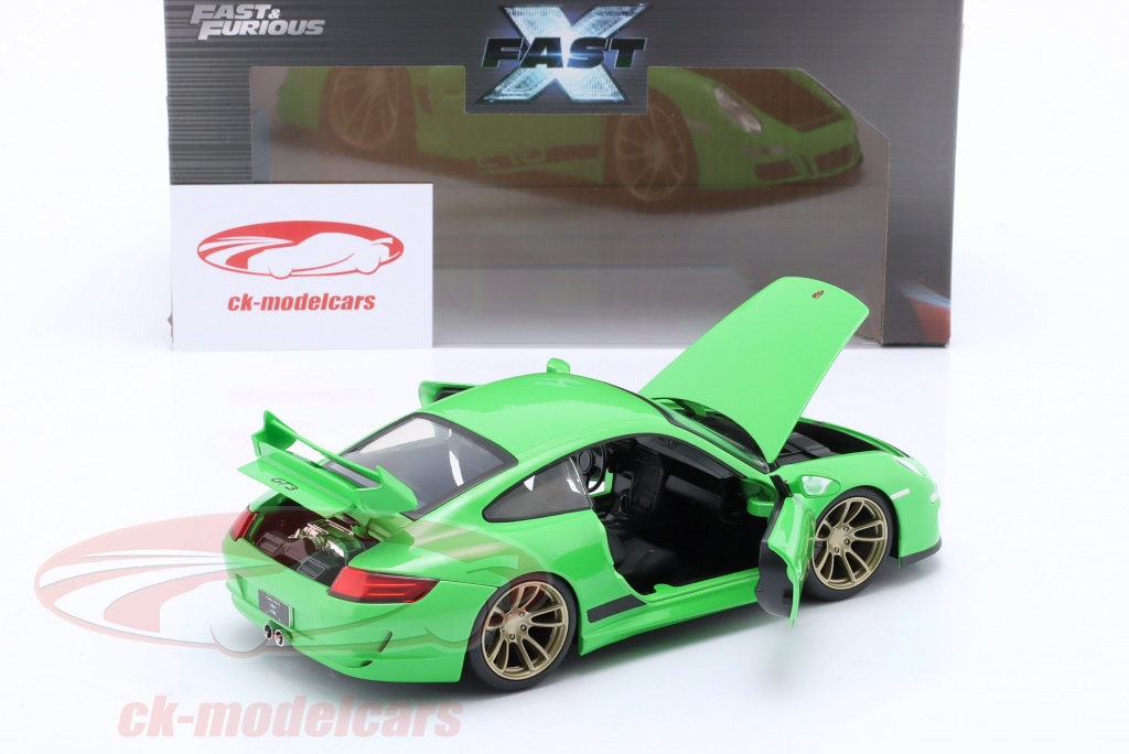 Jadatoys 1:24 Porsche 911 (997) GT3 film Fast X (Fast & Furious 10 ...