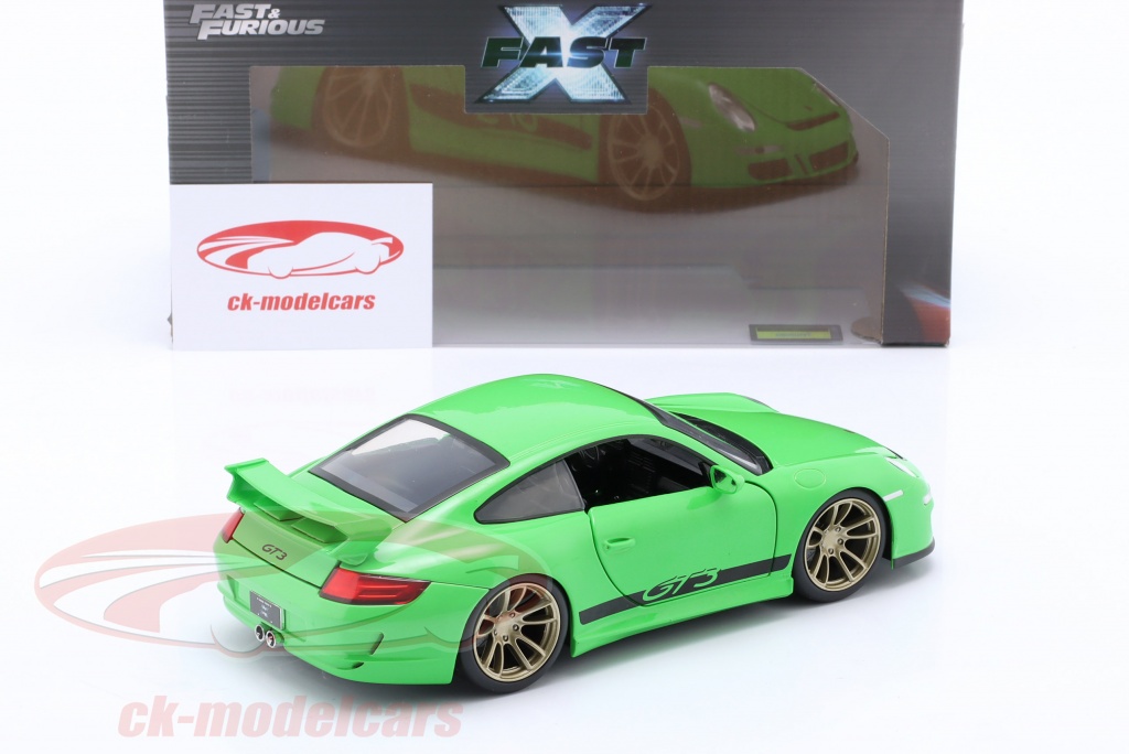 Jadatoys 1:24 Porsche 911 (997) GT3 film Fast X (Fast & Furious 10 ...
