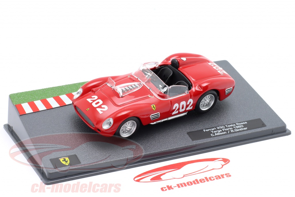 Altaya 1:43 Ferrari 250TR Spider #202 Targa Florio 1960 Allison ...