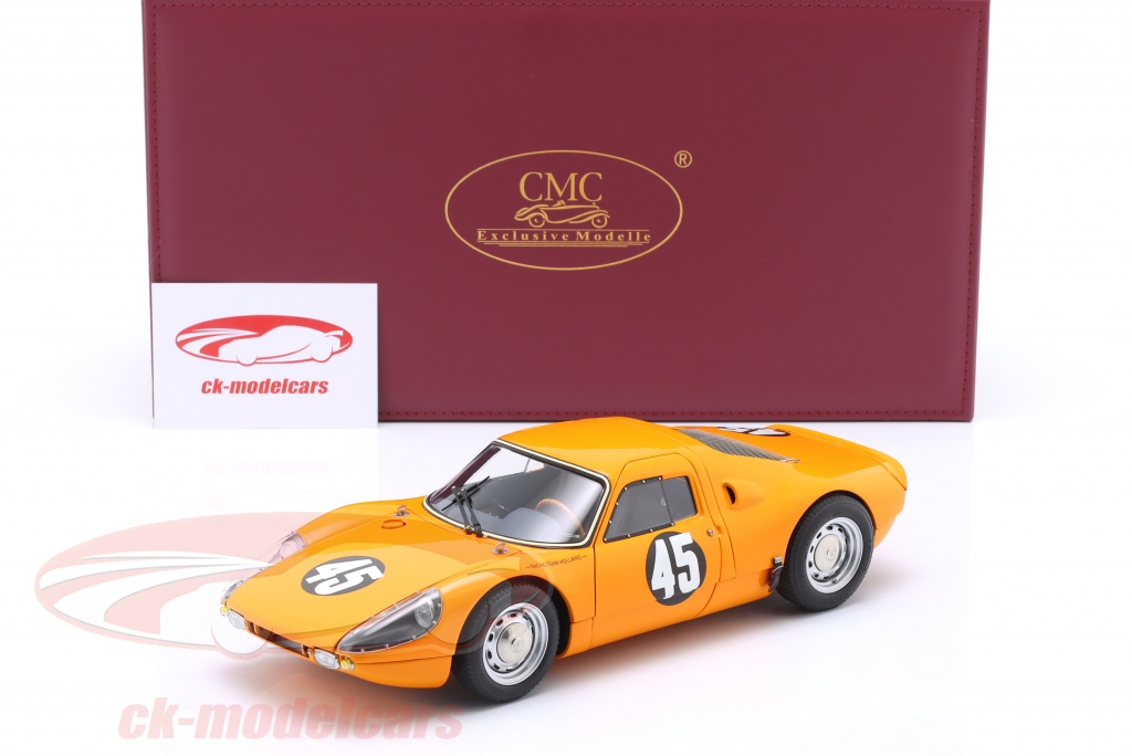 CMC 1:18 Porsche 904 Carrera GTS #45 3° 1000km Nürburgring 1964 Pon, Koch M-236 modello auto M-236