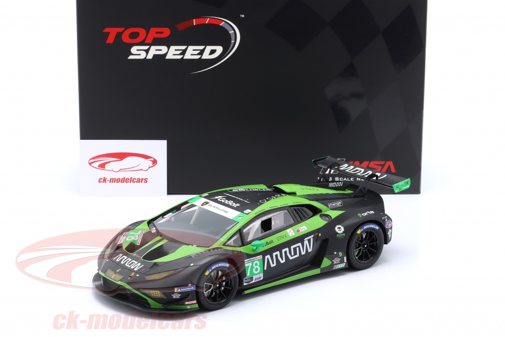 True Scale 1:18 Lamborghini Huracan GT3 Evo2 #78 24h Daytona 2023 Forte ...