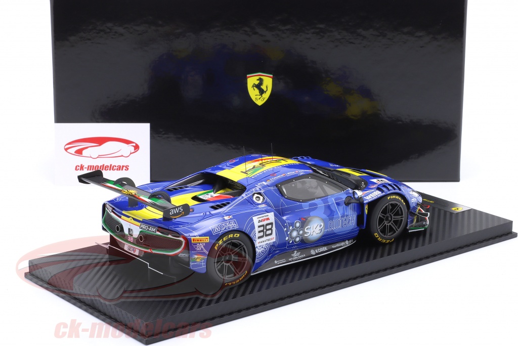 BBR Models 1:18 Ferrari 296 GT3 #38 24h Spa 2023 ST Racing with Rinaldi ...