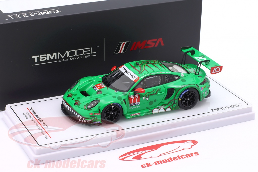 True Scale 1:43 Porsche 911 GT3 R #77 2nd GTD-Pro 24h Daytona 2024 REXY ...